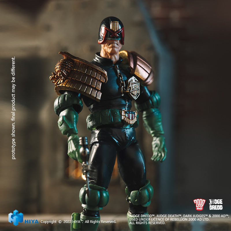 HIYA Exquisite Mini Series JUDGE DREDD Judge Dredd Action Figure