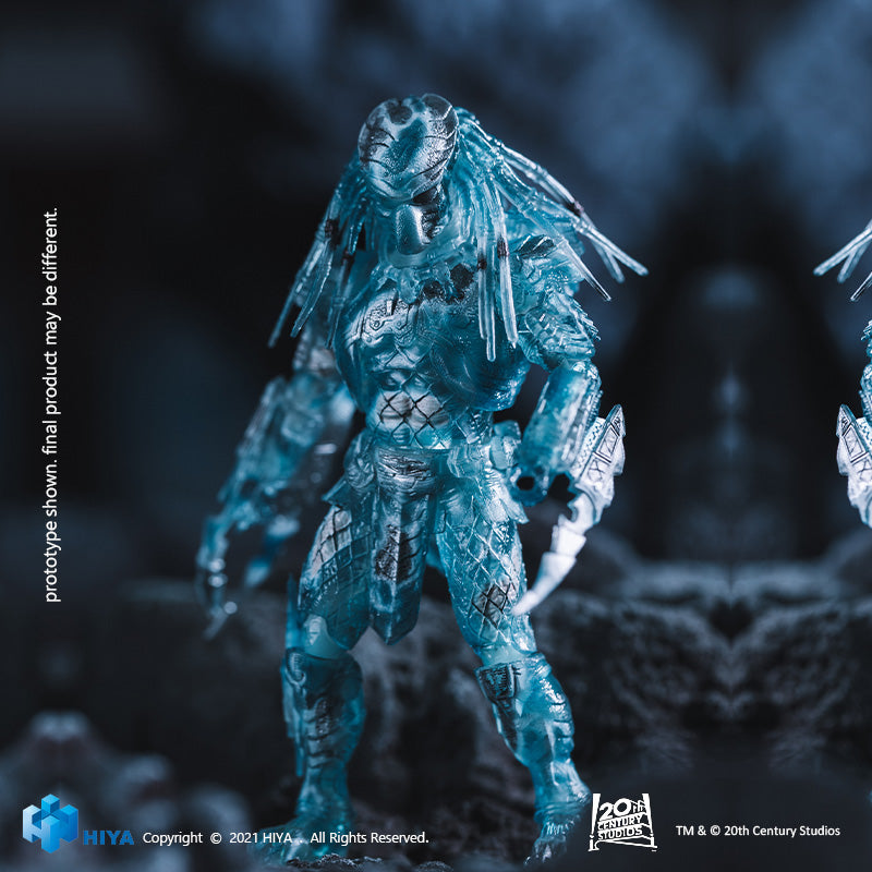 HIYA Exquisite Mini Series AVP Active Camouflage Chopper Action Figure