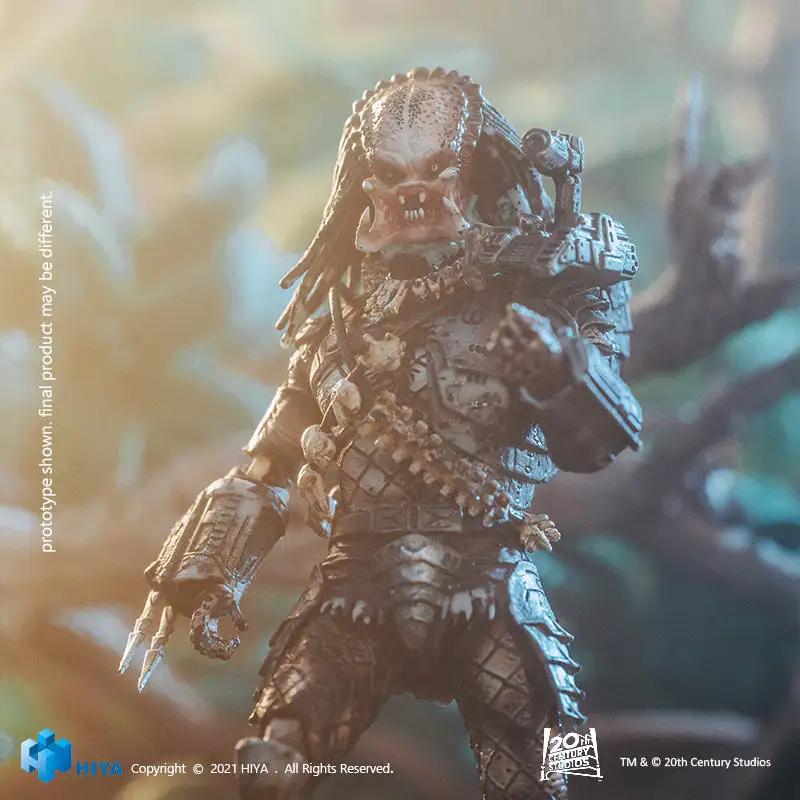 HIYA Exquisite Mini Series PREDATOR Open Mouth Jungle Predator Action ...