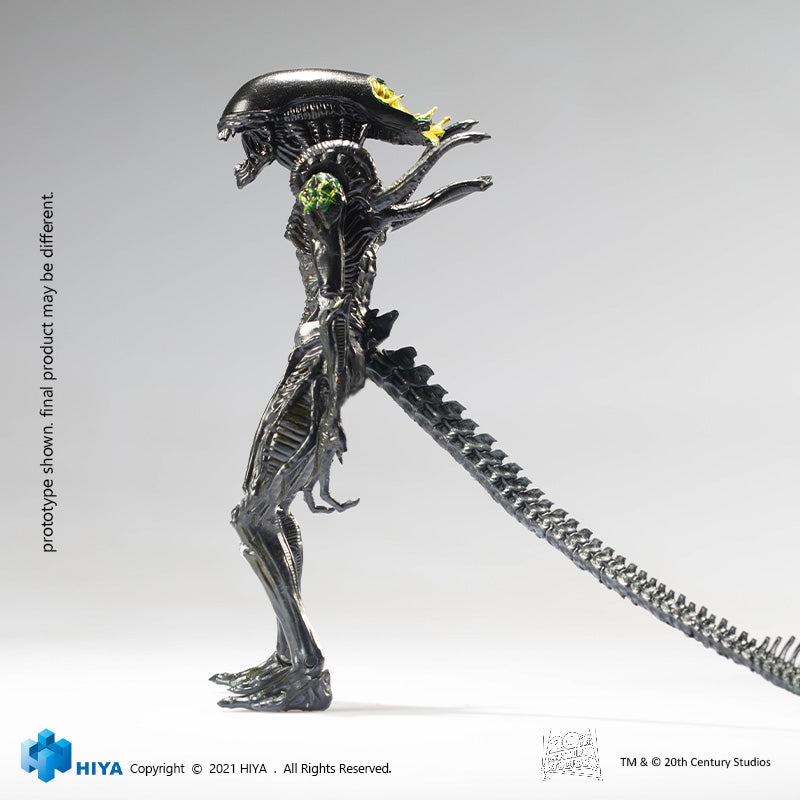 HIYA Exquisite Mini Series AVP Blowout Alien Warrior Action Figure