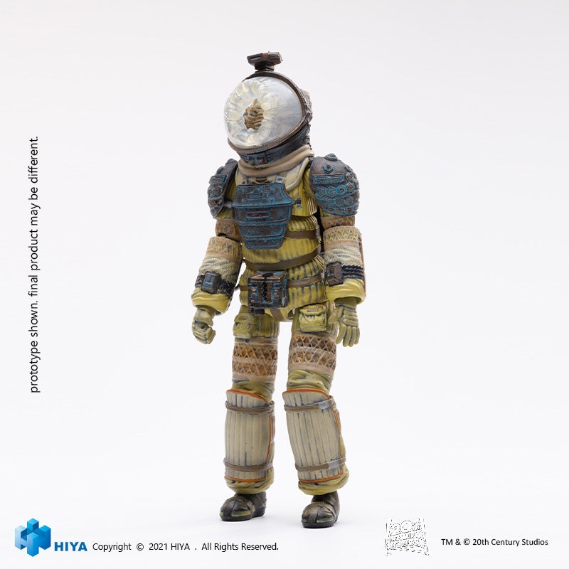 HIYA Exquisite Mini Series ALIEN Kane Facehugger Attack Action Figure