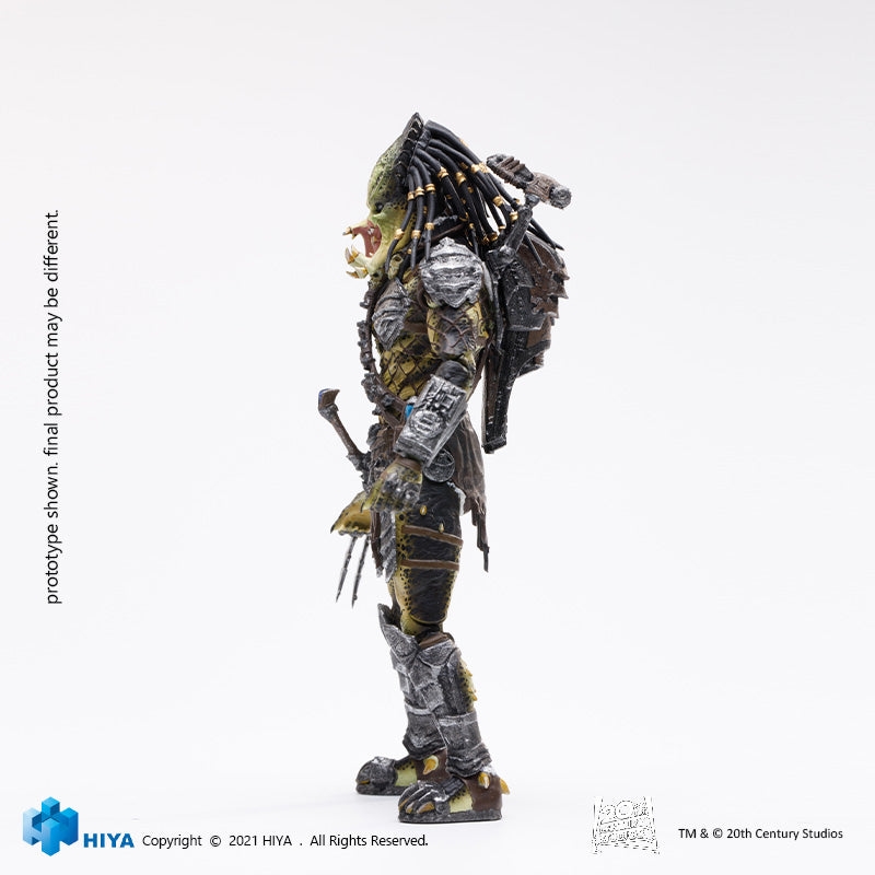 HIYA Exquisite Mini Series AVP2 Unmasked Wolf Predator Action Figure