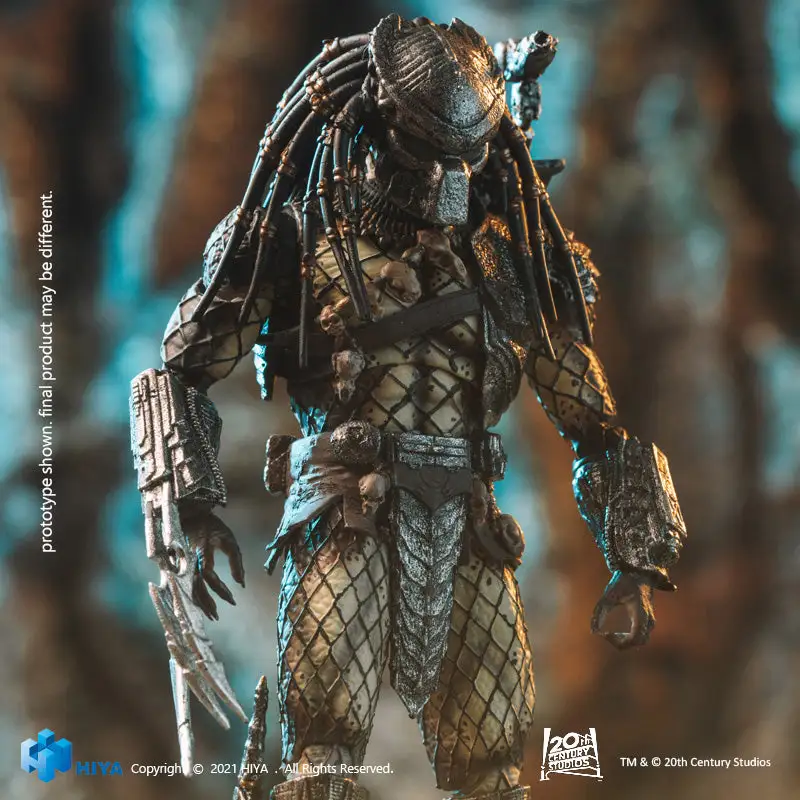 HIYA Exquisite Mini Series AVP Temple Guard Predator Action Figure