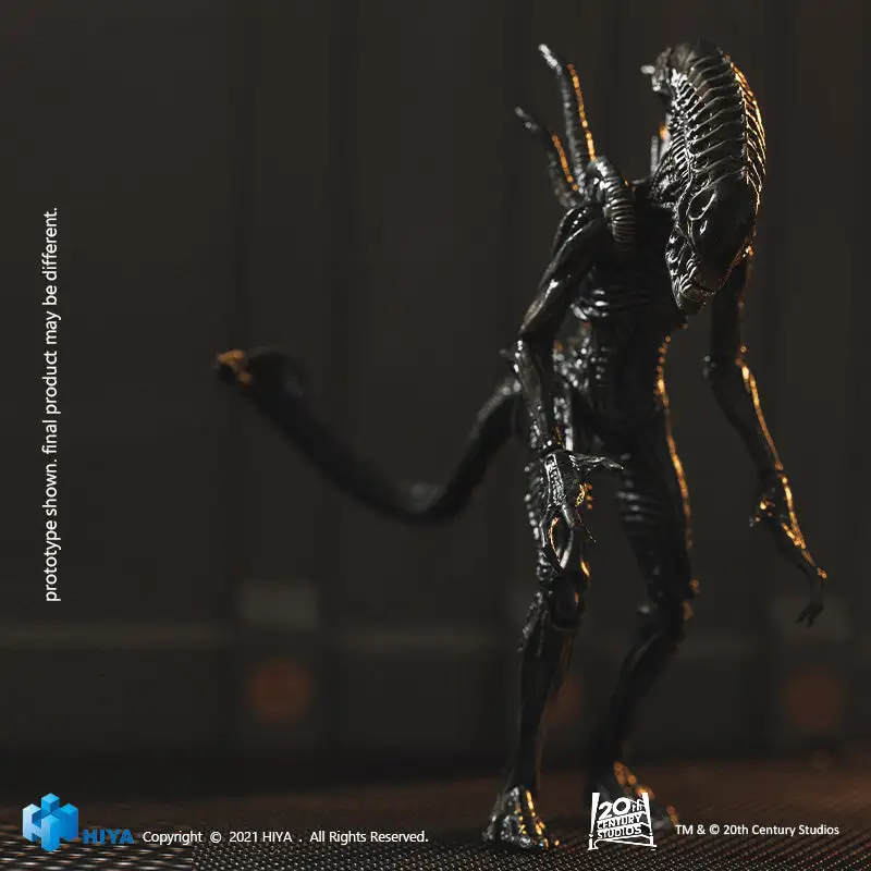 HIYA Exquisite Mini Series ALIEN AVP R Xeno Warrior Action Figure