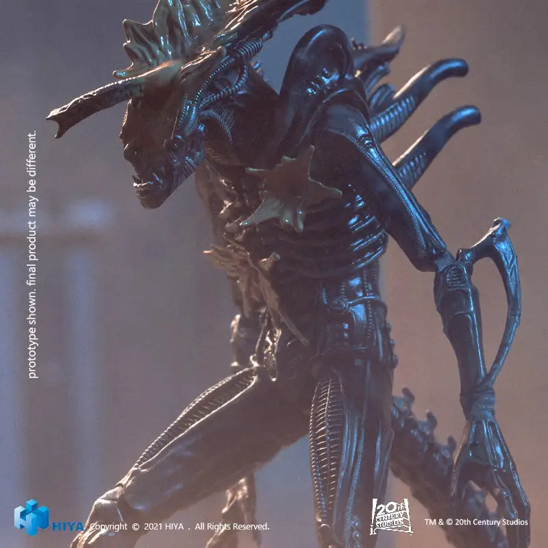 HIYA Exquisite Mini Series ALIENS Headshot Alien Warrior Action Figure
