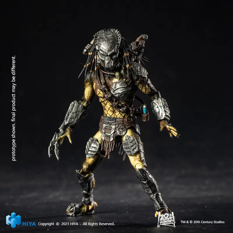 HIYA Exquisite Mini Series AVP R Wolf Predator Action Figure