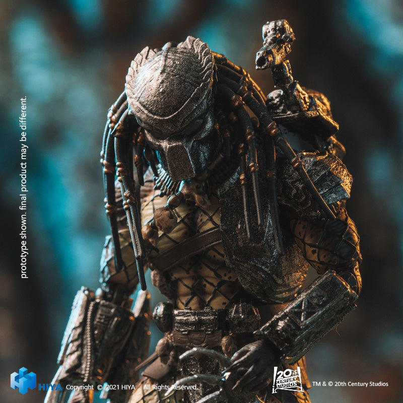 HIYA Exquisite Mini Series AVP Temple Guard Predator Action Figure