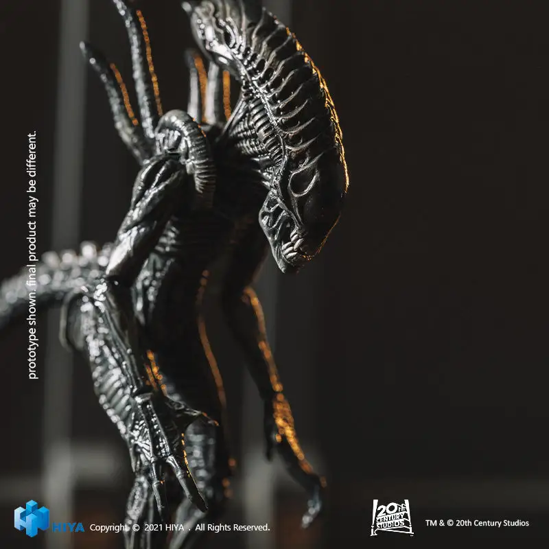 HIYA Exquisite Mini Series ALIEN AVP R Xeno Warrior Action Figure