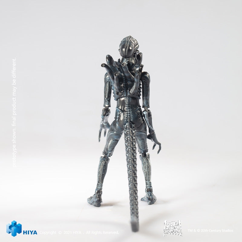 HIYA Exquisite Mini Series ALIENS Alien Warrior Blue Action Figure