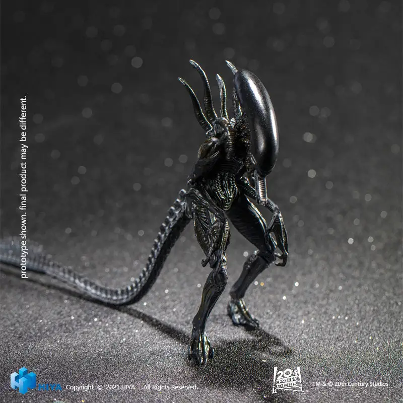 HIYA Exquisite Mini Series AVP Alien Warrior Action Figure