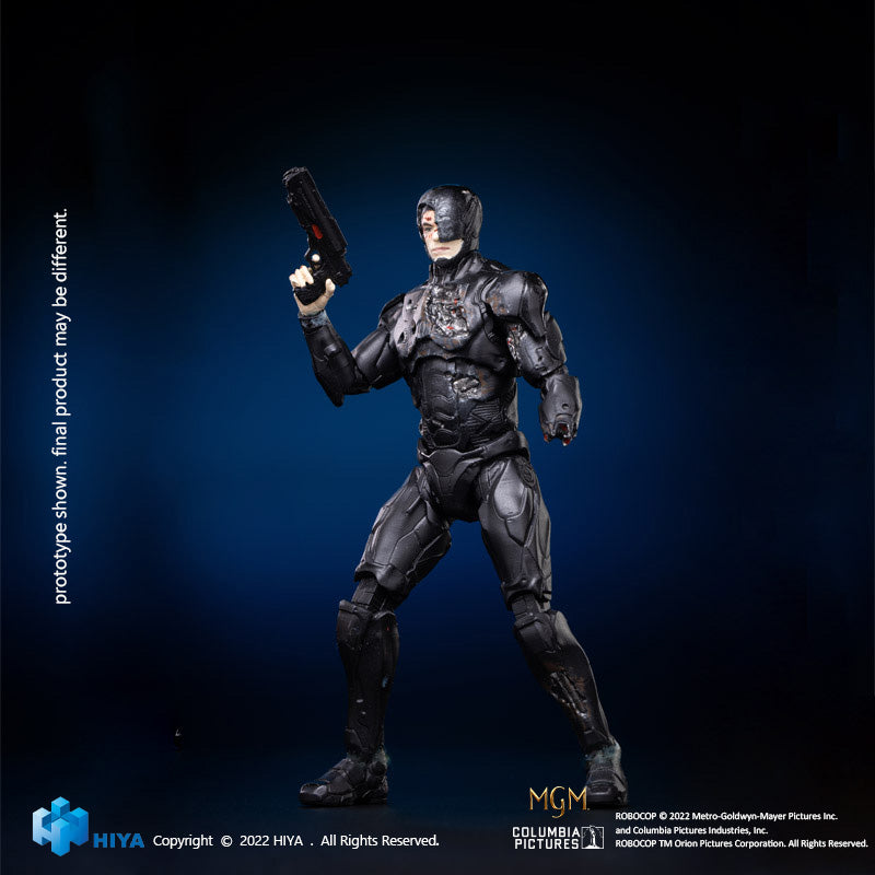 HIYA Exquisite Mini Series ROBOCOP 2014 - Battle Damage ROBOCOP Action ...