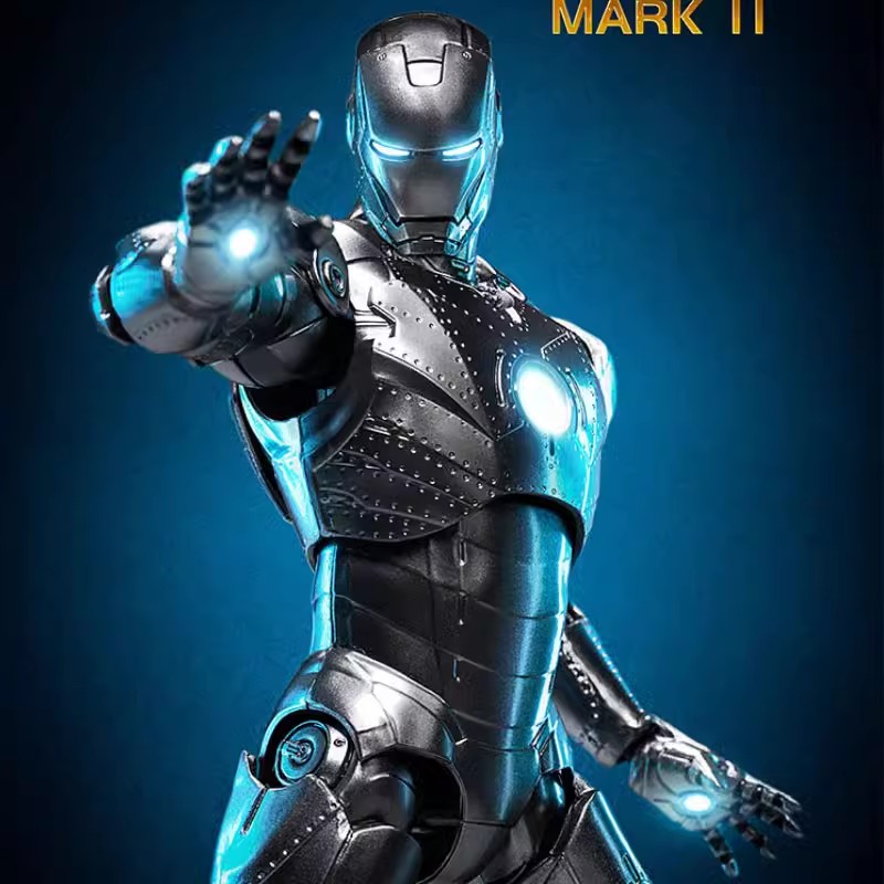 [In stock] Luminous Iron Man MK2 Action Figure