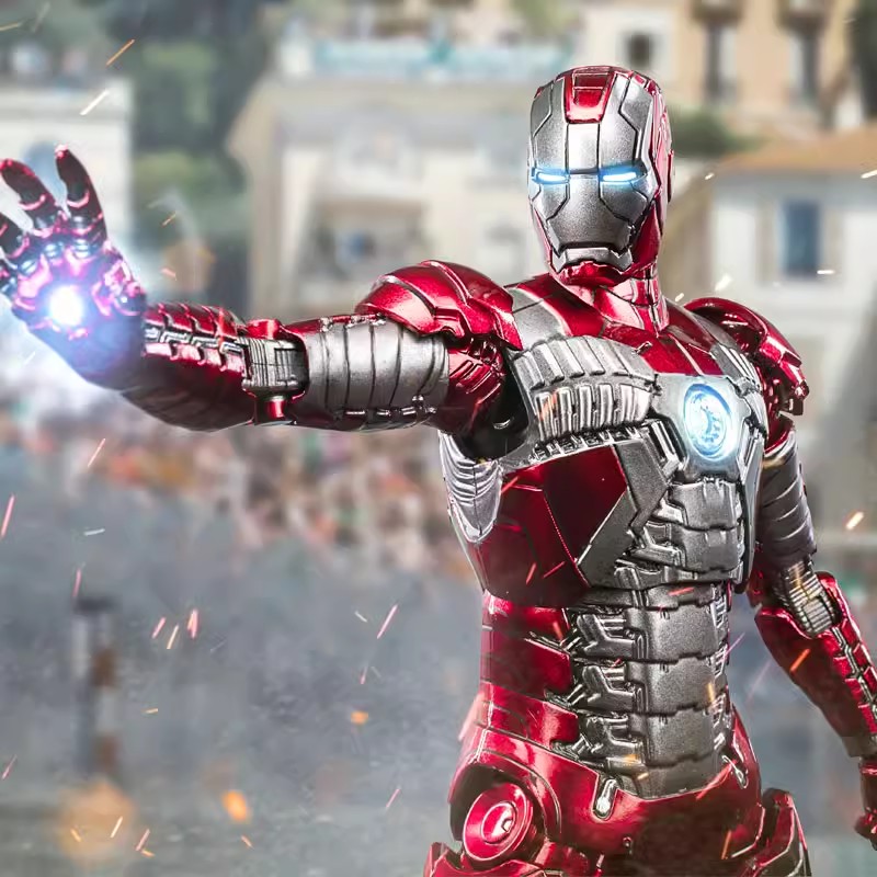 Luminous Iron Man MK5 action figure