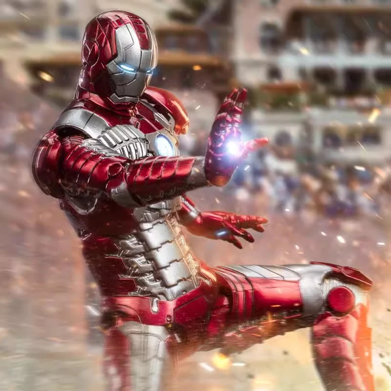 Luminous Iron Man MK5 action figure