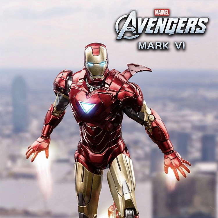 Luminous Iron Man MK6 action figure