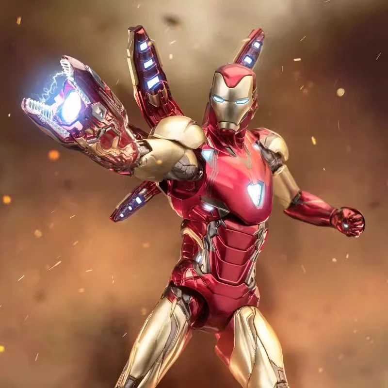 Luminous version of Iron Man MK85 action figure