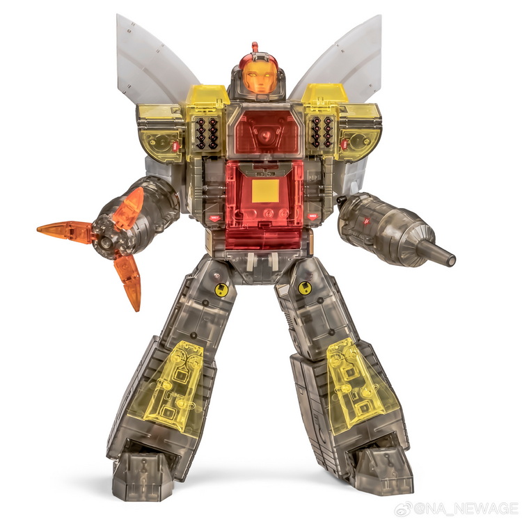 Transformer Newage H53T Powerful King Kong Michael Transparent Version