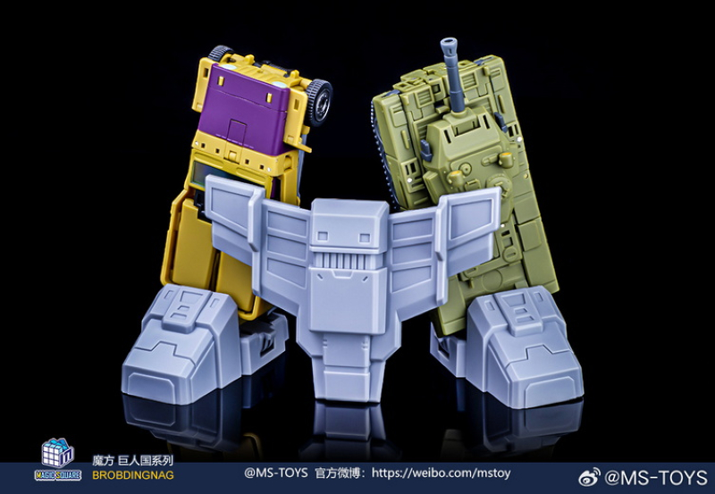 Transformer MS-TOYS Combiners Bruticus Onslaught IDW Edition