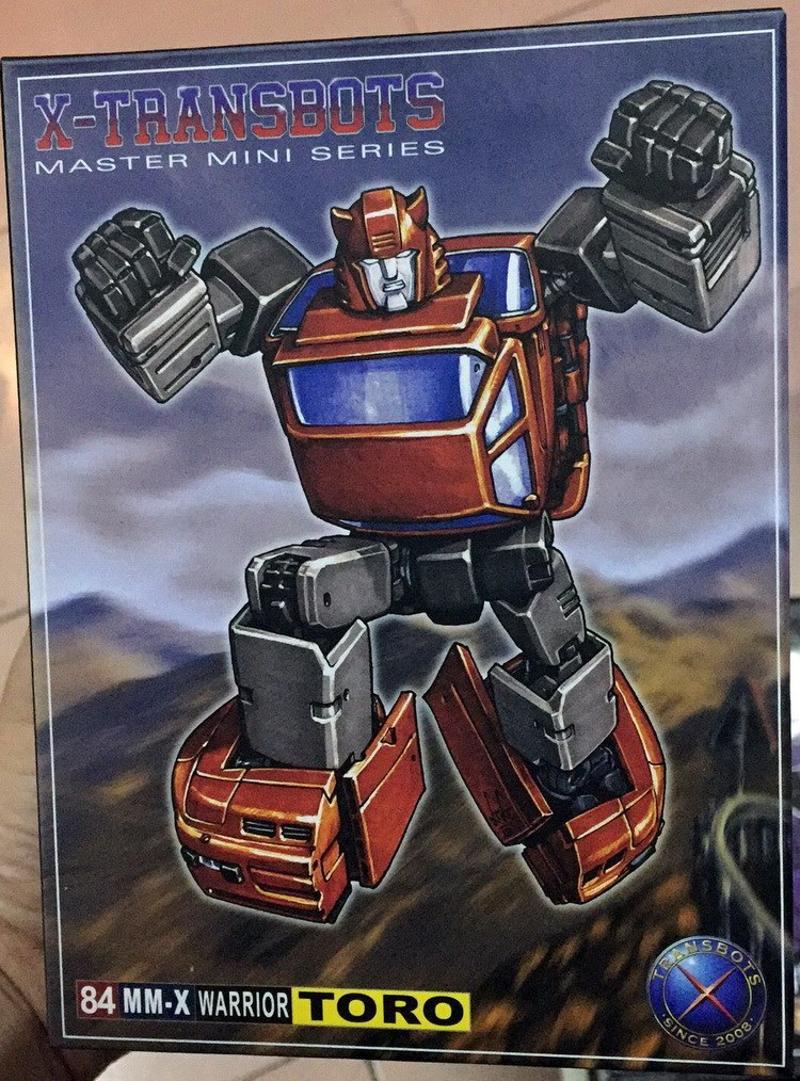 Transformer X-Transbots Master Mini MM-10 Toro Cliffjumper Reissue