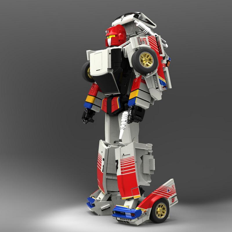 Transformer X-Transbots Master X MX-24R Yaguchi Racer Downshift