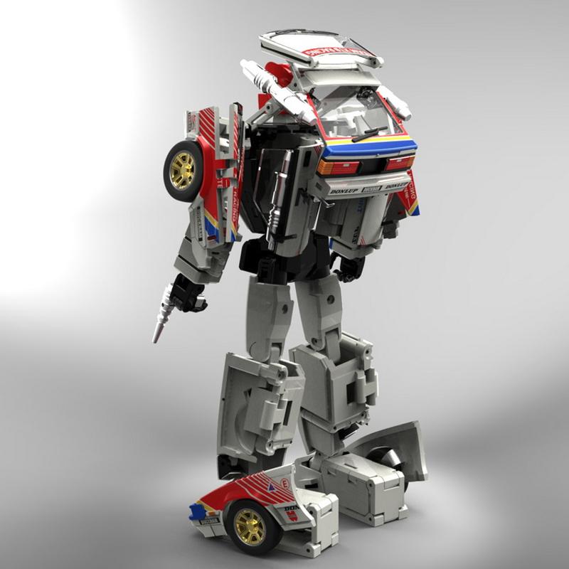 Transformer X-Transbots Master X MX-24R Yaguchi Racer Downshift