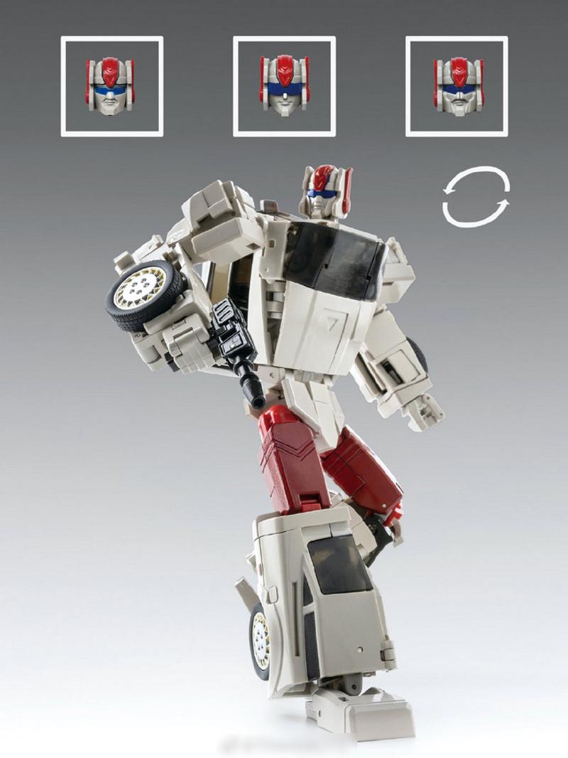 Transformer X-Transbots MX-30 Fuzz Streetwise Protectbots Defensor