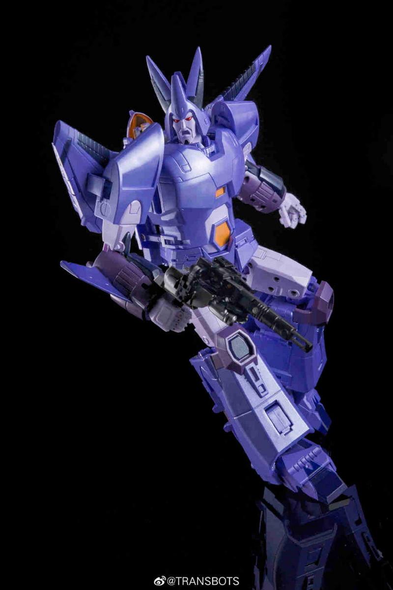 Transformer X-Transbots MX-3+ Eligos Cyclonus & Truncheon Metallic Version