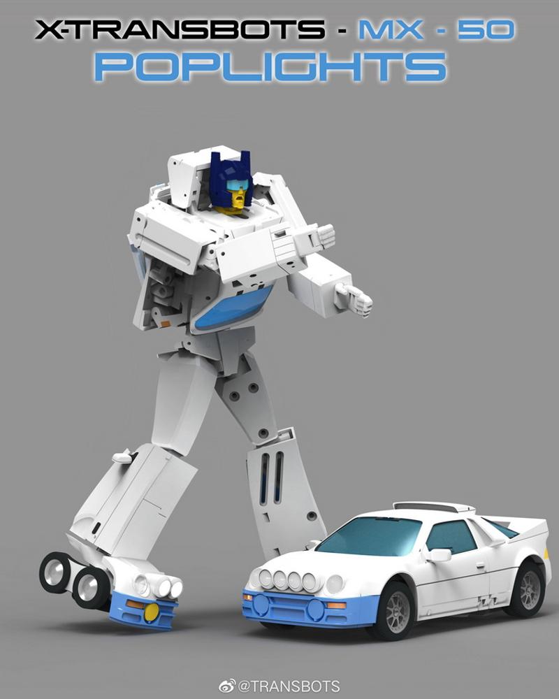 Transformer X-Transbots MX-50 Poplights Searchlight