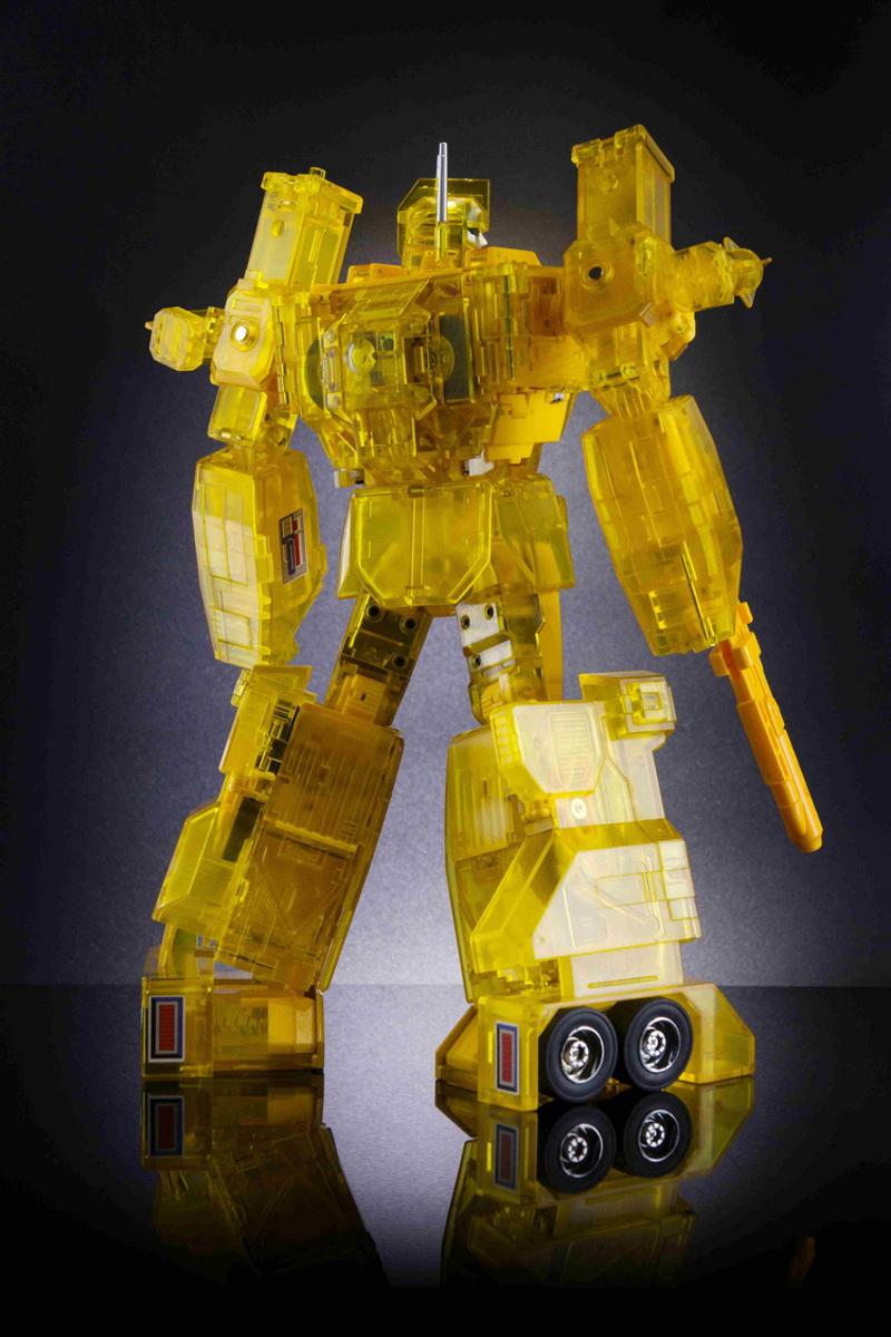 Transformer X-Transbots MX-22CY Citizen Stack Ultra Magnus Clear Yellow Ver