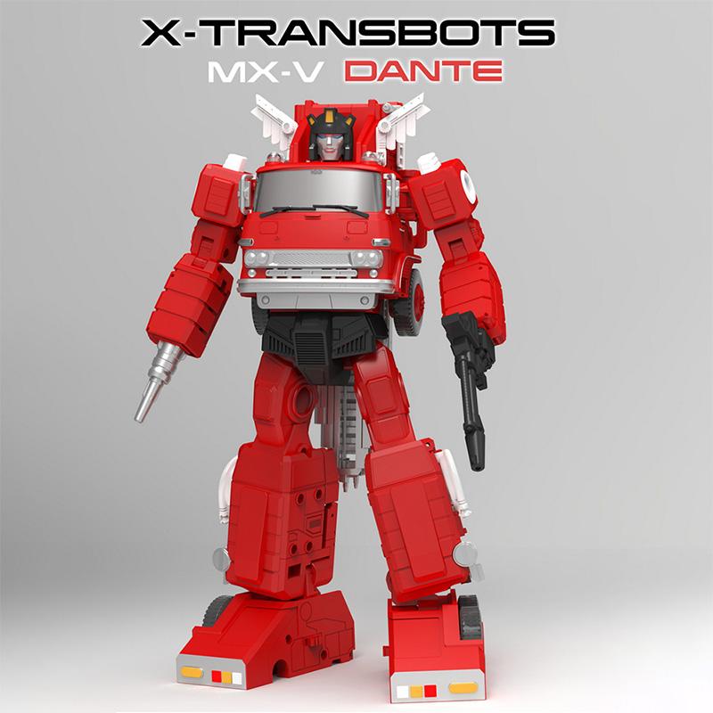 Transformer X-Transbots MX-5 Dante Inferno Reissue