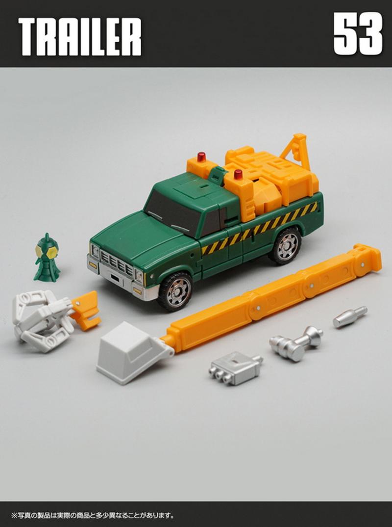 3rd Party Transformers Mech Fans Toys MFT MF-53 Trailer Hoist