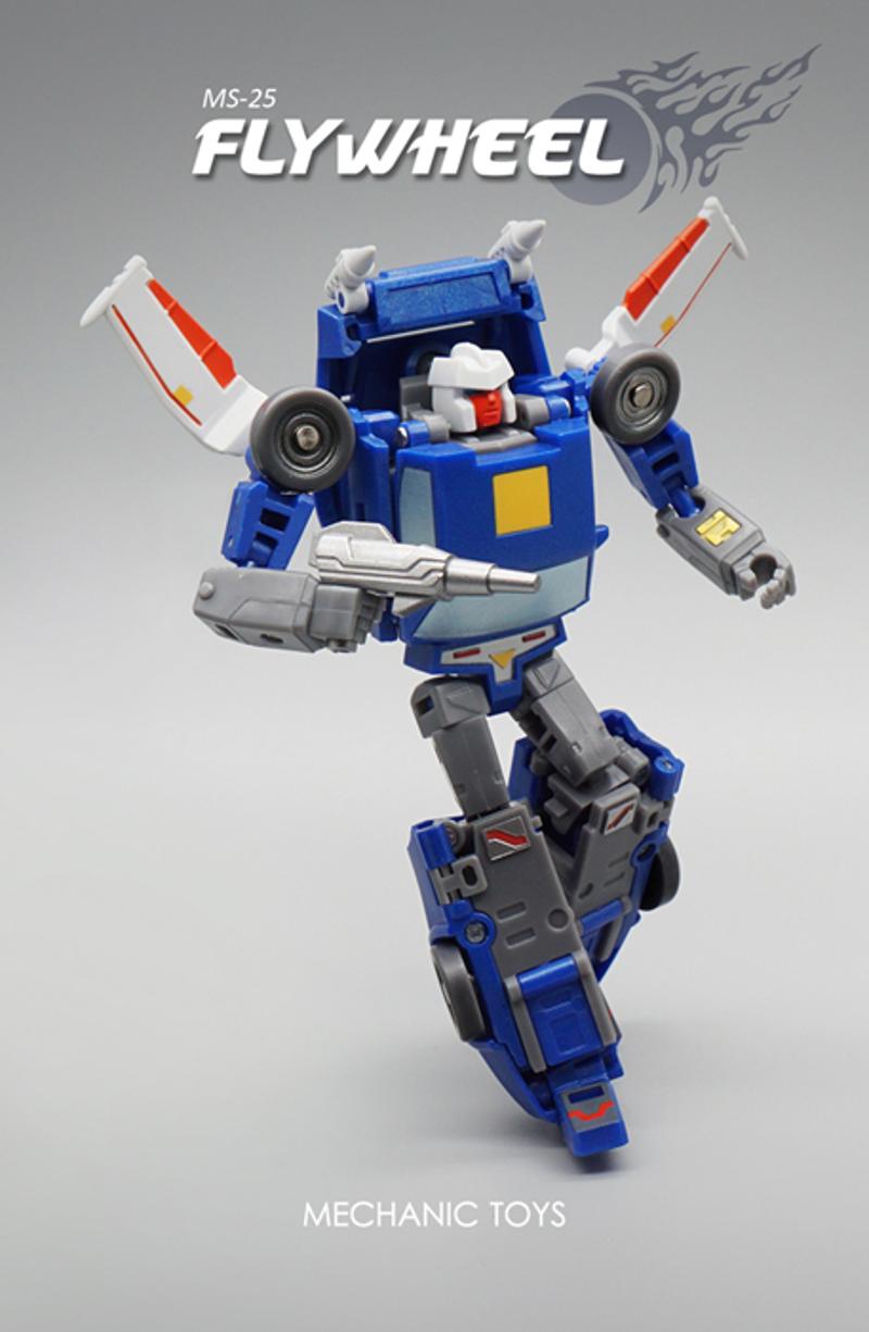 3rd Party Transformers 6 Mech Fans Toys Mech Soul MS-25 Flywheel Tracks