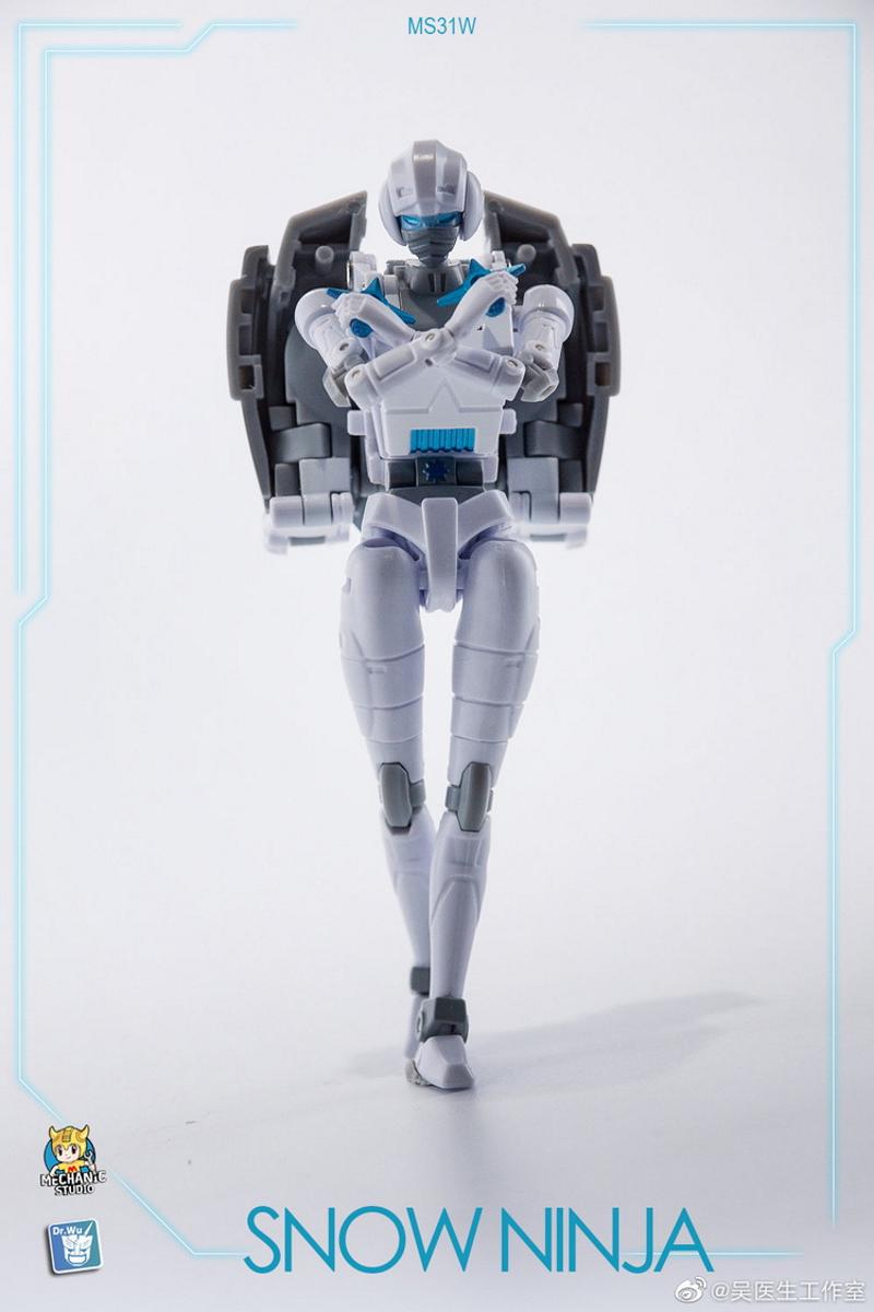 Transformer Mech Fans Toys & Dr.Wu MS-31W Snow Ninja