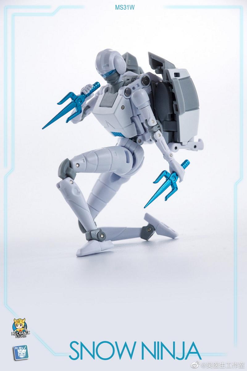 Transformer Mech Fans Toys & Dr.Wu MS-31W Snow Ninja