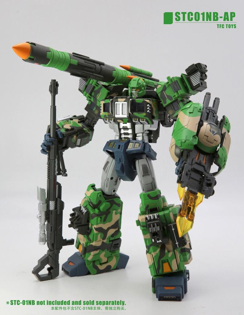 Transformer TFC STC-01NB-AP Rolling Thunder Commander Three Variation ...