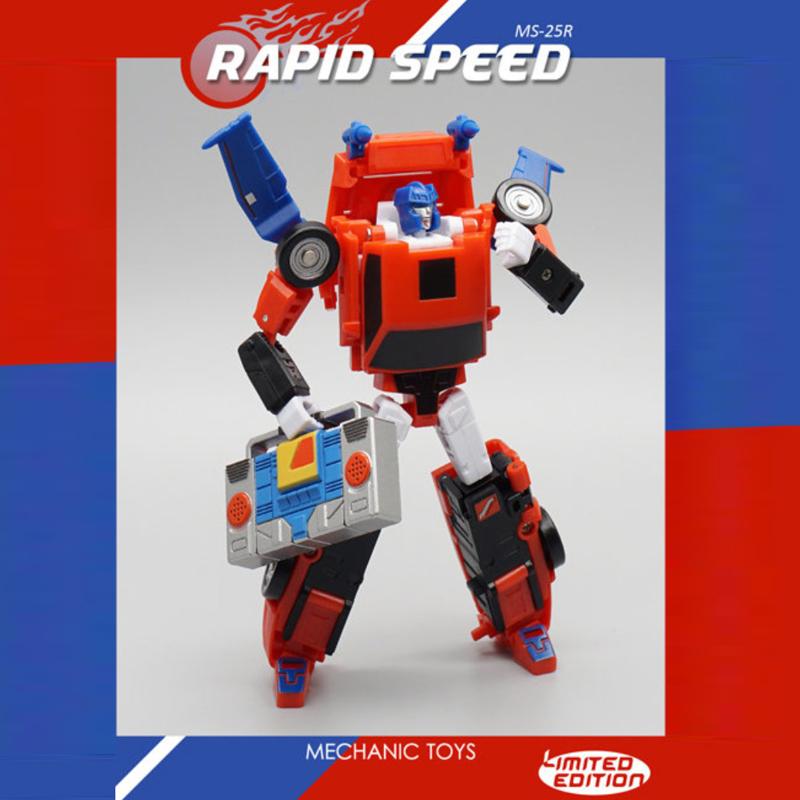 Transformer Mech Fans Toys Mechanic Toys MS-25R Rapid Speed Road Rage