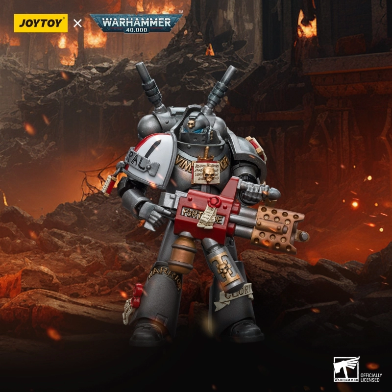 JOYTOY Warhammer 40K Grey Knights Interceptor Squad Interceptor with ...