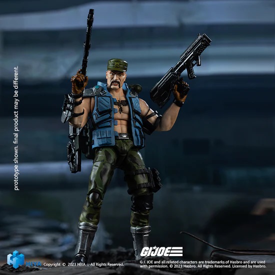 HIYA Exquisite Mini Series G.I.Joe Gung-Ho Action Figure