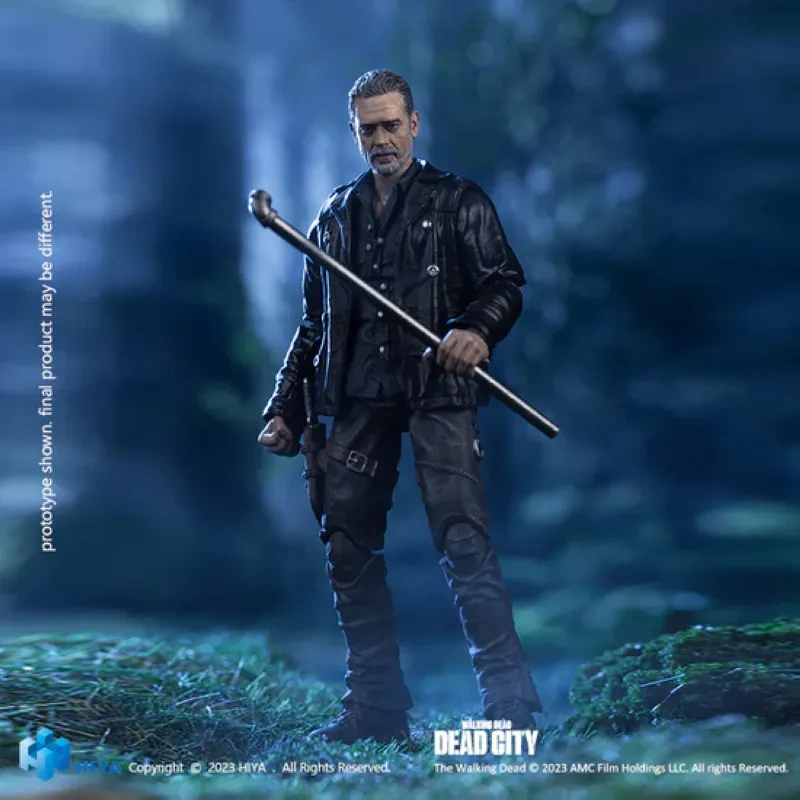 HIYA Exquisite Mini Series The Walking Dead Dead City Negan Action Figure
