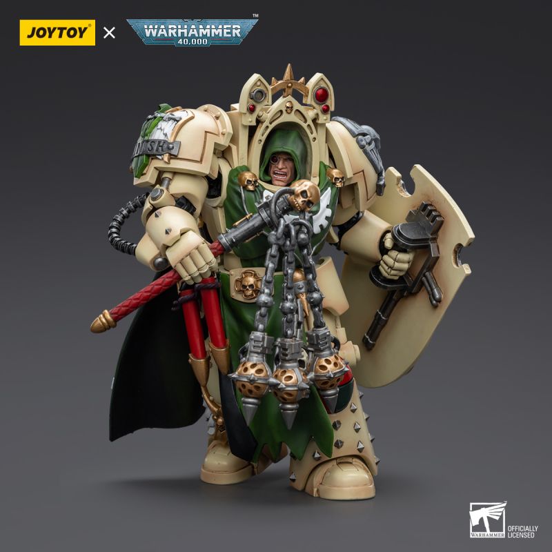 JOYTOY Warhammer 40K Dark Angels Deathwing Knight Master with Flail of ...