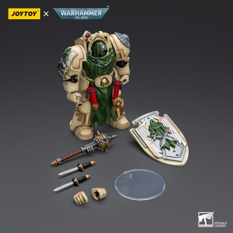 [In stock] JOYTOY Warhammer 40K Dark Angels Deathwing Knight with Mace ...