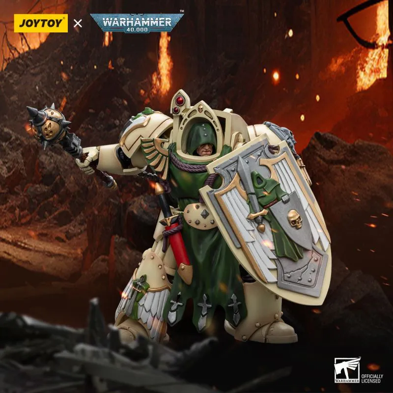 JOYTOY Warhammer 40K Dark Angels Deathwing Knight with Mace of ...
