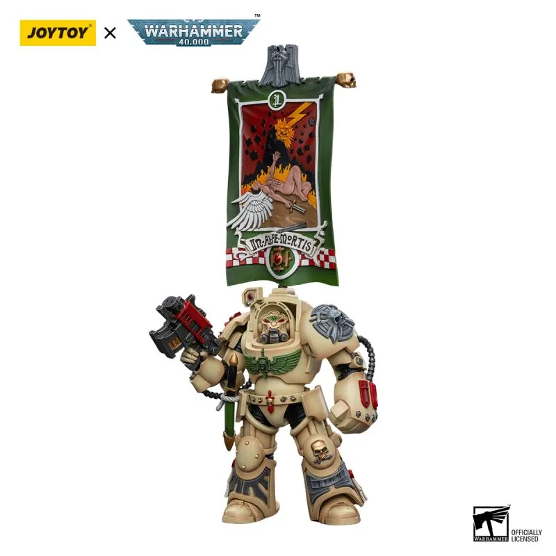[In stock] JOYTOY Warhammer 40K Dark Angels Deathwing Ancient with ...