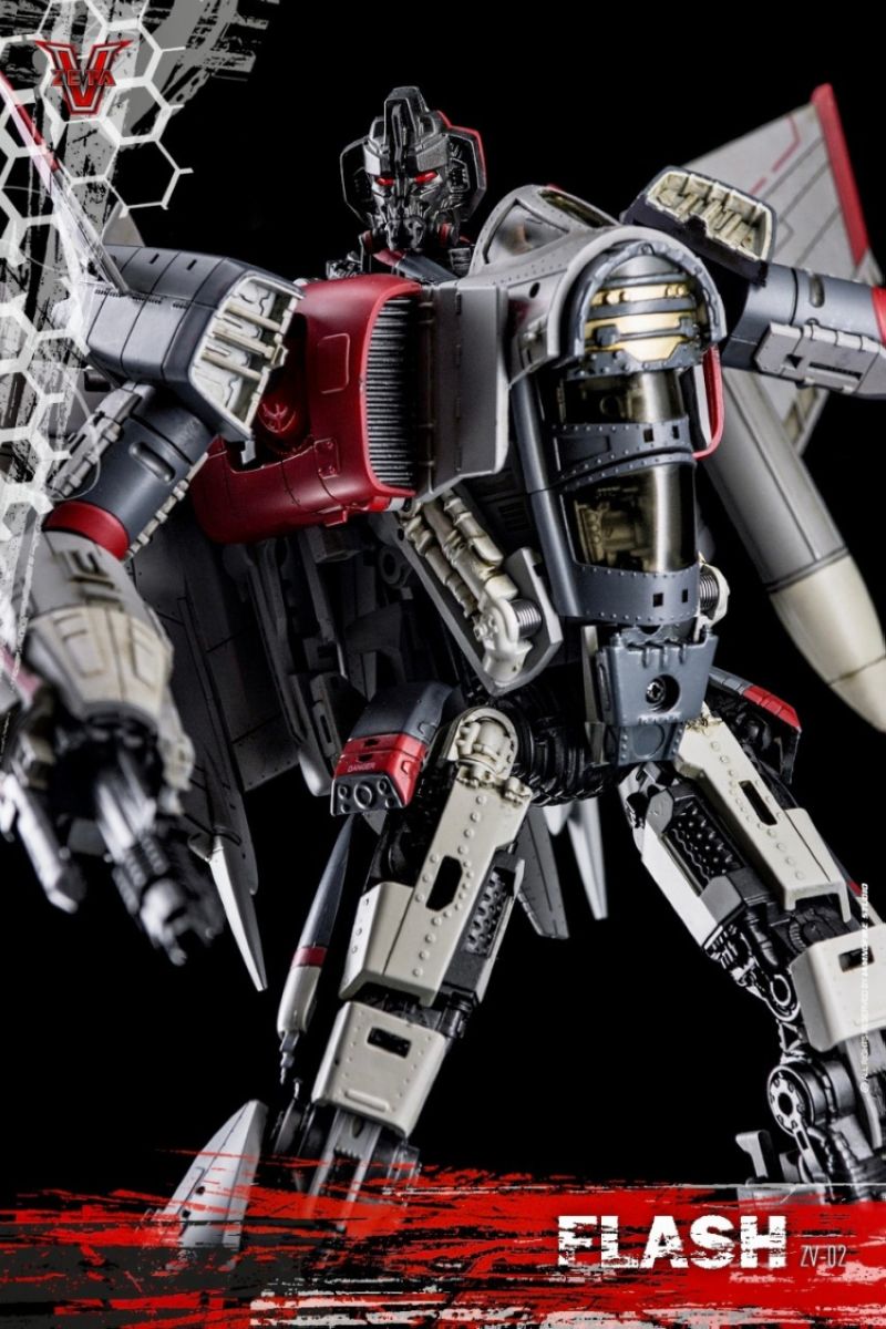 Transformer Zeta Toys ZV-02 The Flash Blitzwing Reissue