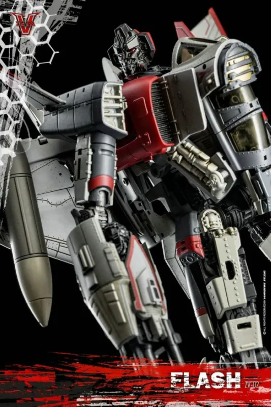 Transformer Zeta Toys ZV-02 The Flash Blitzwing Reissue