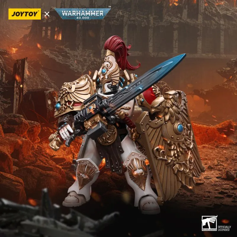 JOYTOY Warhammer 40k Adeptus Custodes Solar Watch Custodian Guard with ...