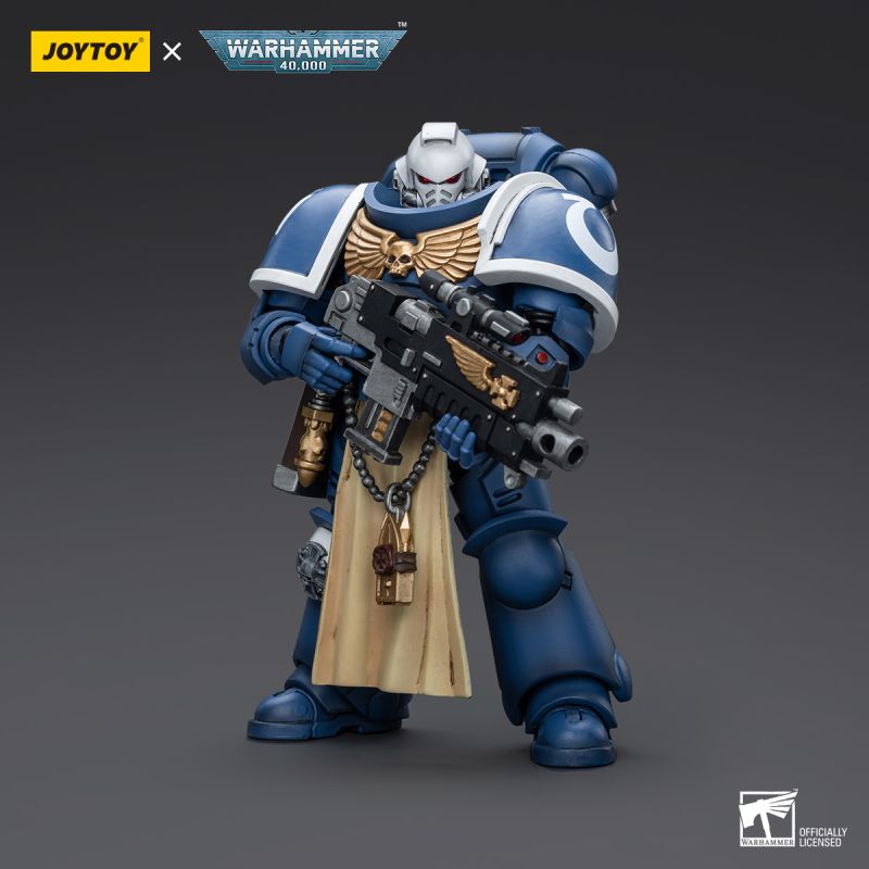 JOYTOY Warhammer 40k Ultramarines Sternguard Veteran with Bolt Rifle ...