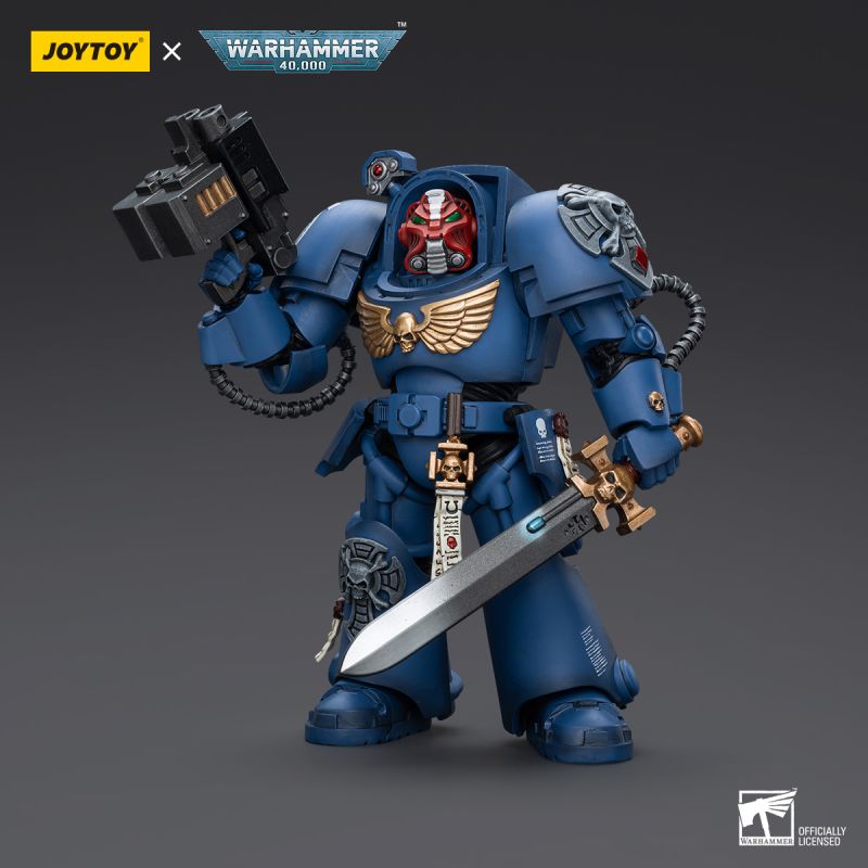 JOYTOY Warhammer 40k Ultramarines Terminator Squad Sergeant with Power ...