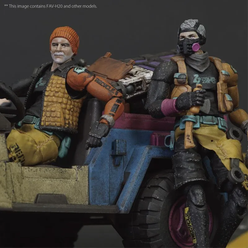 Acid Rain FAV-H20 Trash Knight Set action figure