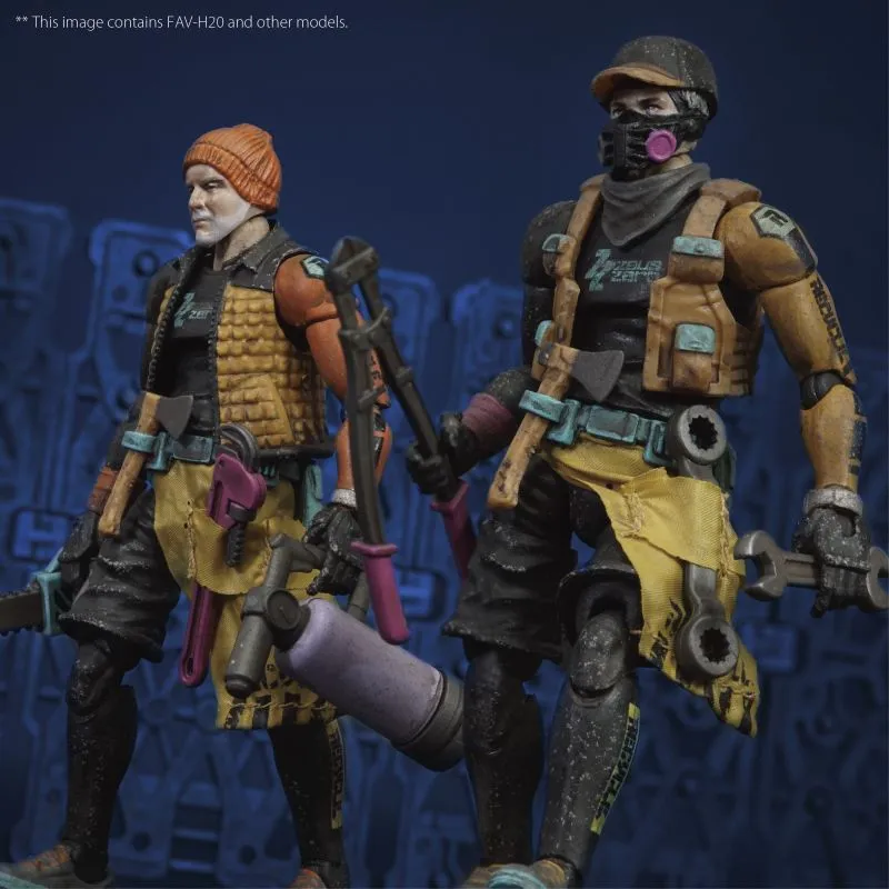 Acid Rain FAV-H20 Trash Knight Set action figure